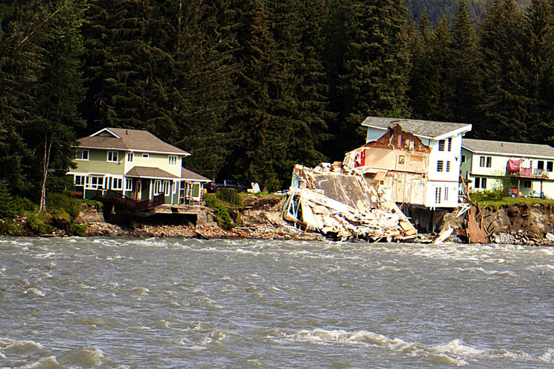 Bursting ice dam in Alaska highlights risks of glacial flooding around ...
